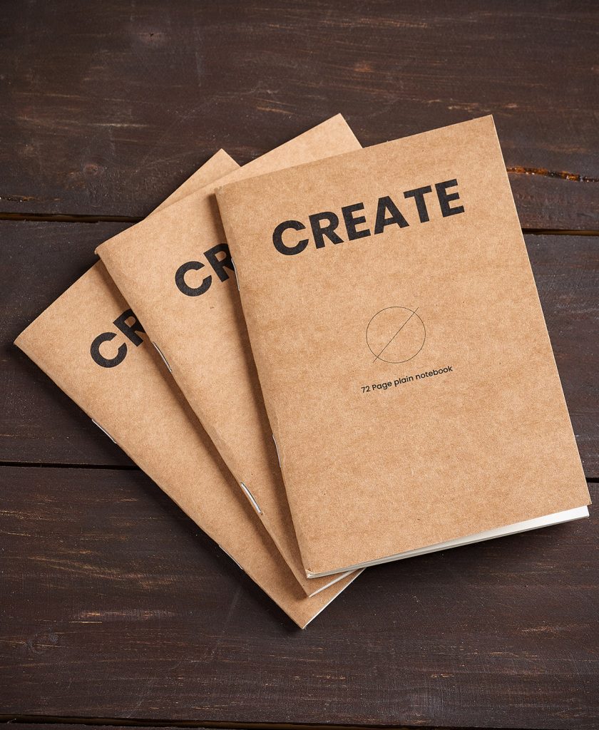 Premium Notepads| CREATE (3 notepads) - Hingees